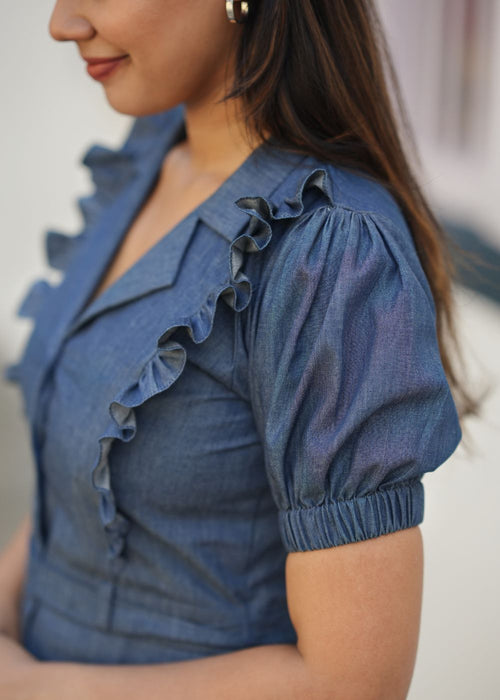 Women's Indigo blue Dress