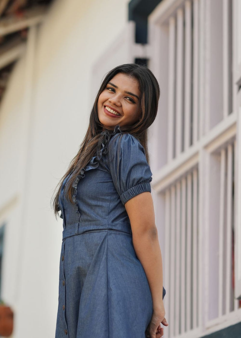 Women's Indigo blue Dress